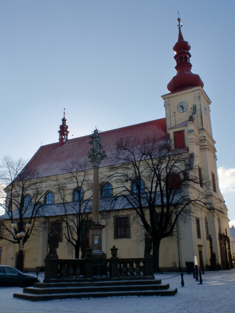 Mariánský sloup :: Církevní památky Holešova